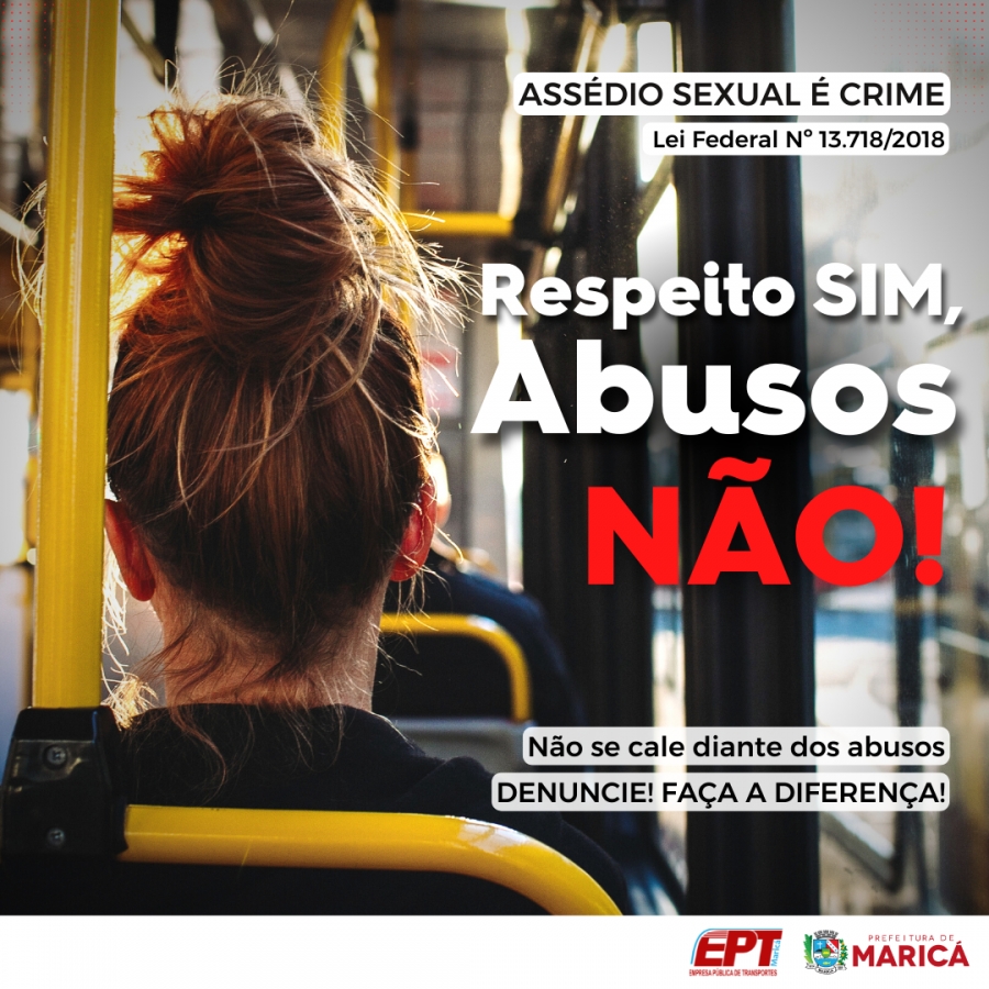 Ept Lança Campanha Contra Assédio No Transporte Público